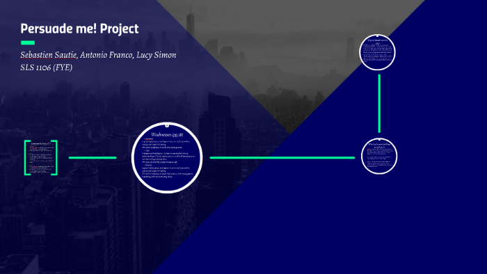 Persuade me! project by Antonio Franco on Prezi