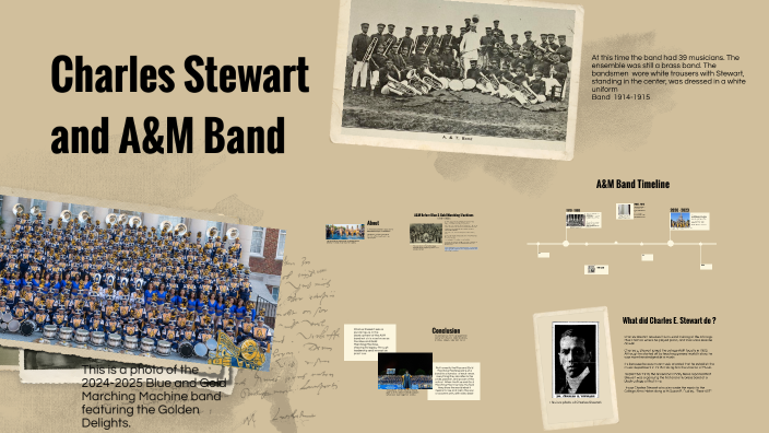 Charles Stewart and The A&M band by Trinity Roddey on Prezi
