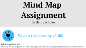 Metaphysics Mind Map by henry scholes on Prezi Design