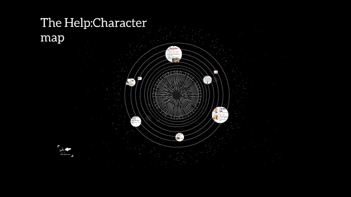 The help character map by Sergio Carpio on Prezi