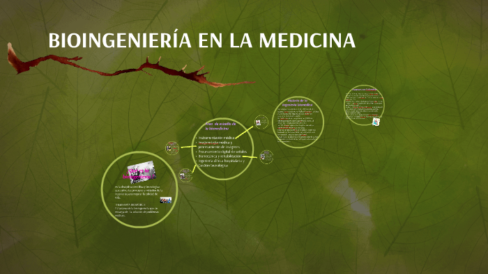 BIOINGENIERÍA EN LA MEDICINA by on Prezi