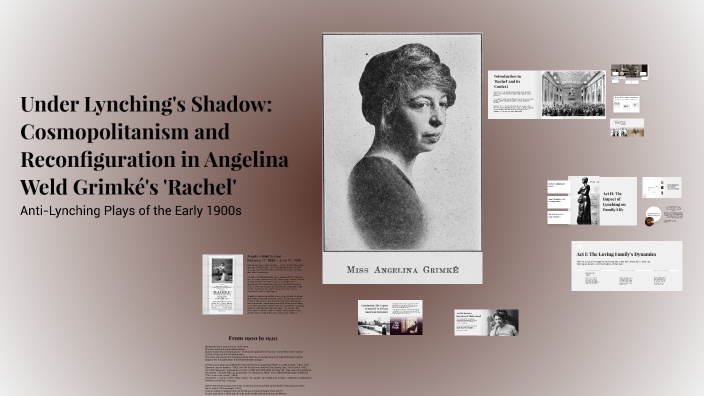 Under Lynching's Shadow: The Domestic Reconfiguration in Angelina Weld ...