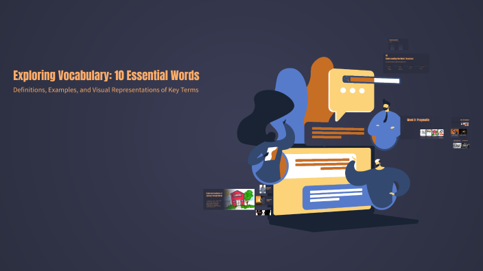 Exploring Vocabulary: 10 Essential Words by ANDMAN on Prezi
