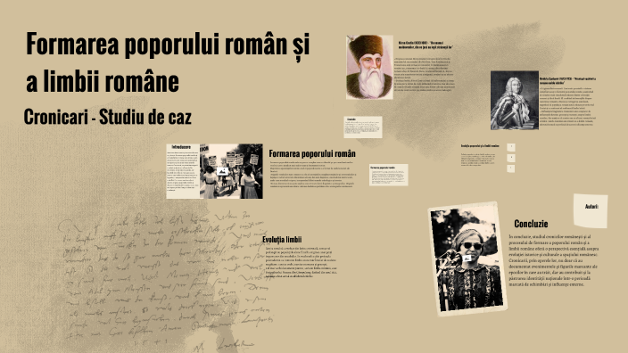 Formarea poporului roman si a limbii romane by Tatar Cezar on Prezi