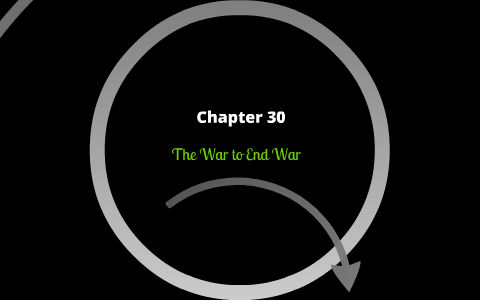 Chapter 30 - The War to End Wars by Marlen Martinez on Prezi