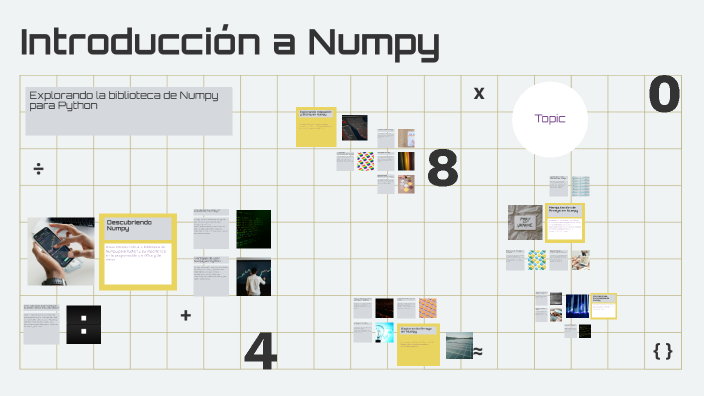Introducción a Numpy by Angela Gabriela Díaz Rey on Prezi