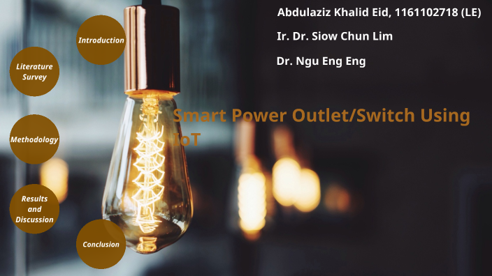 Smart Power Outlet/Switch Using IoT by Abdulaziz Abougamea on Prezi