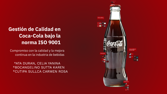 Gestión de Calidad en Coca-Cola bajo la norma ISO 9001 by Karen ...