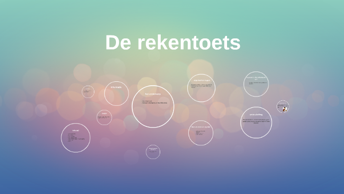 De rekentoets by Rixt de Vries on Prezi