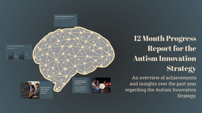 12 Month Progress Report for the Autism Innovation Strategy by L Reddy ...