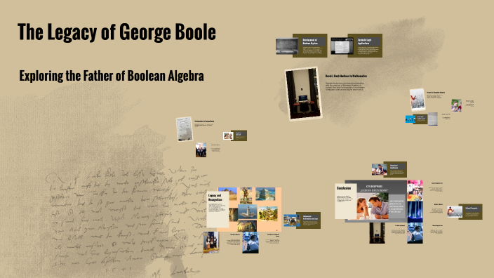The Legacy of George Boole by darcey allan on Prezi