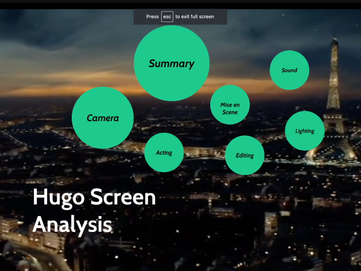 Hugo Screen Analysis by Max Fisher on Prezi
