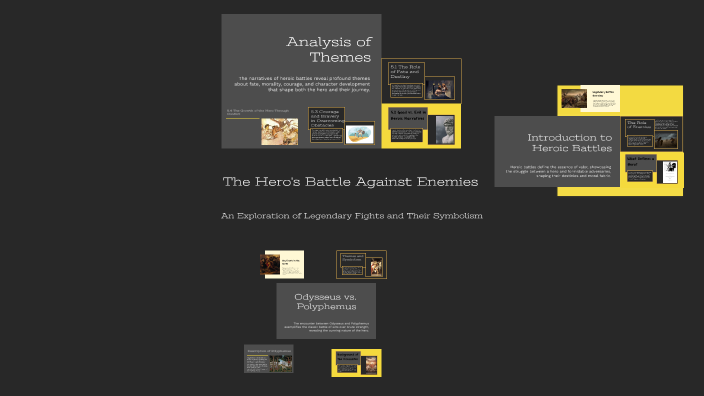 The Hero's Battle Against Enemies by filippo ranieri on Prezi