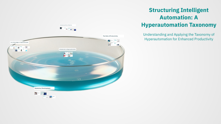 Structuring Intelligent Automation: A Hyperautomation Taxonomy by ...