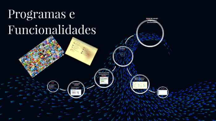 Programas e Funcionalidades by Gonçalo Mendes on Prezi