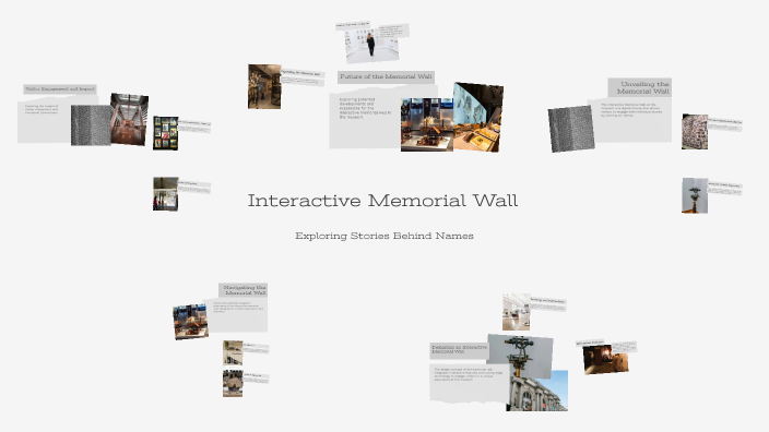 Interactive Memorial Wall by Abigail Barrie on Prezi