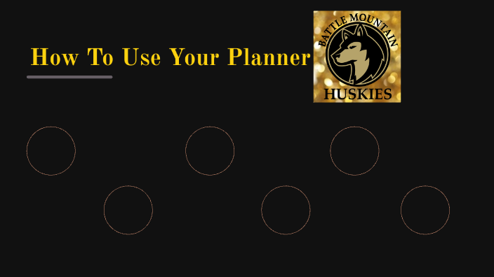 AVID: How To Use Your Planner by ALICIA JONES on Prezi