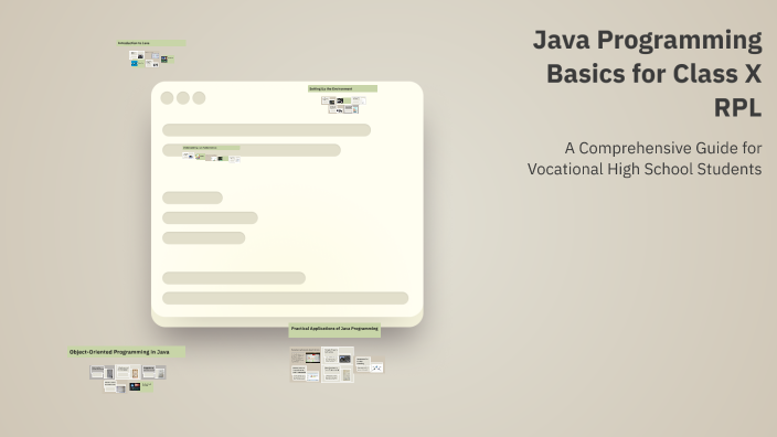 Java Programming Basics for Class X RPL by Bagus Tyo on Prezi