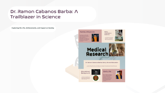 Dr. Ramon Cabanos Barba: A Trailblazer in Science by Jhule TInga on Prezi