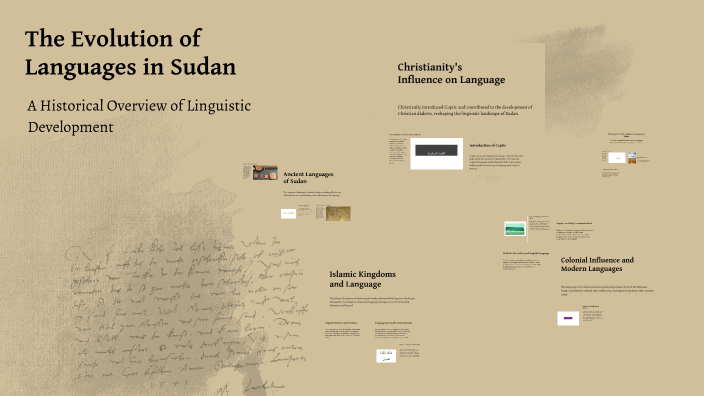 The Evolution of Languages in Sudan by MARAFIE SERAGELDIN on Prezi