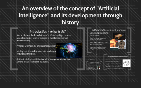 A brief history & introduction to Artificial Intelligence by on Prezi