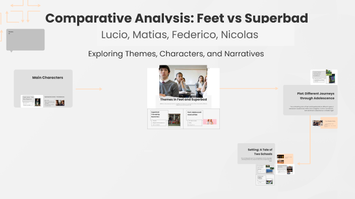 Comparative Analysis: Feet vs Superbad by Lucio Martínez Bonino on Prezi