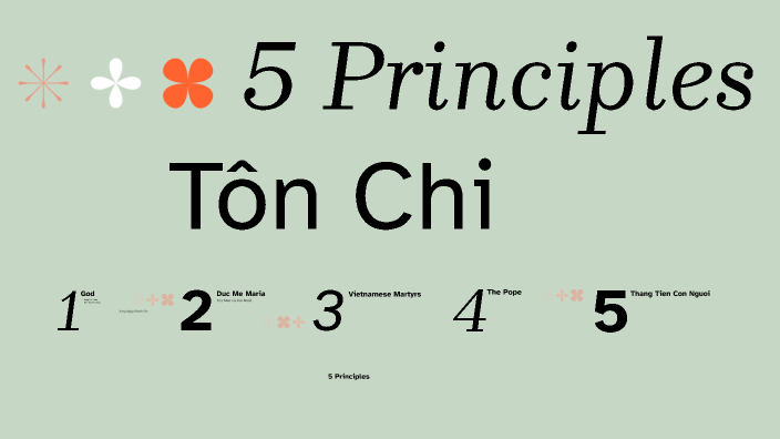 5 Principles - Ton Chi by Toan Nguyen on Prezi