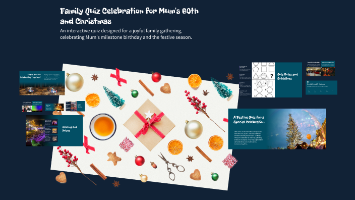 Family Quiz Celebration for Mum's 60th and Christmas by Lucy Parnell on ...