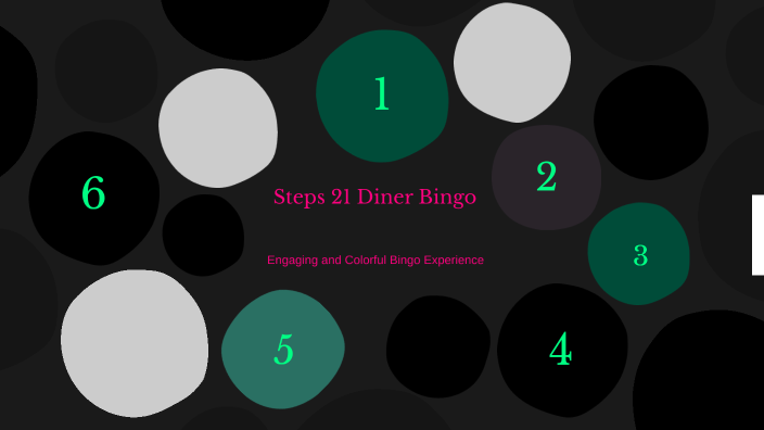 Steps 21 Diner Bingo by cato Asch on Prezi