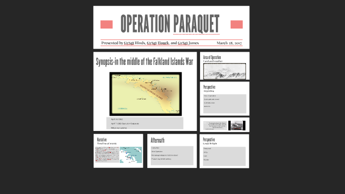 OPERATION PARAQUET by Patrick Houck on Prezi