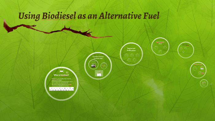 Using Biodiesel as an Alternative Fuel by on Prezi