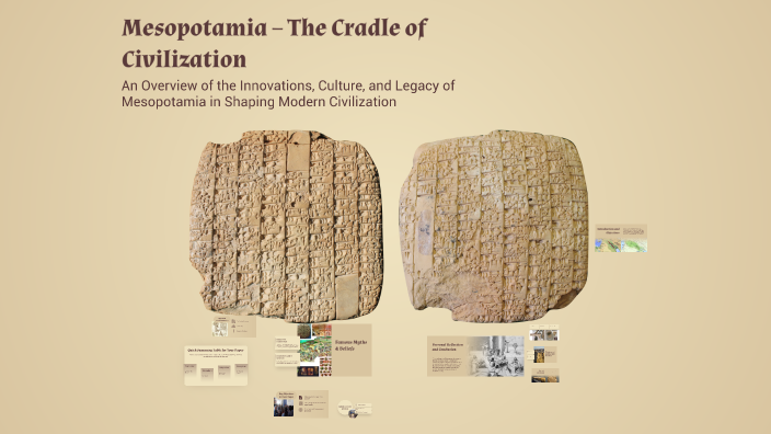 Mesopotamia – The Cradle of Civilization by Rimzim Rimzim Saikia on Prezi