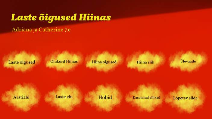 Ettekanne Laste õigused Hiinas Adriana, Catherine 7.E klass by ...