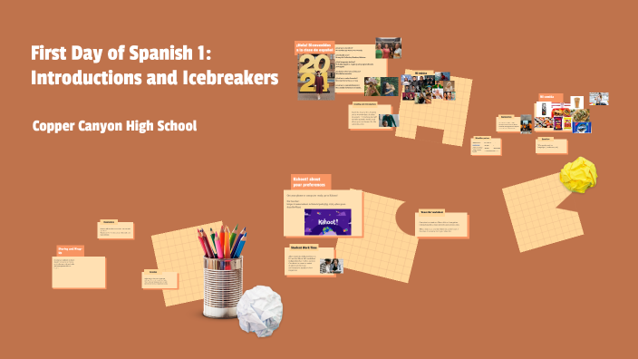 First Day of Spanish 1: Introduction and Icebreakers by Maria Diaz ...