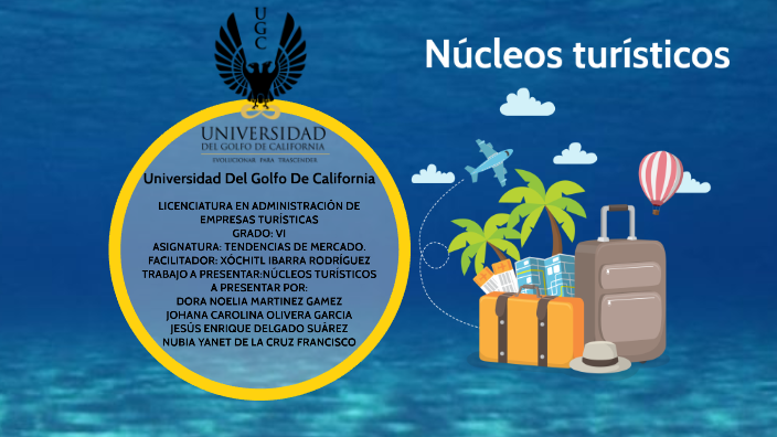 Núcleos turísticos by Johana Garcia on Prezi