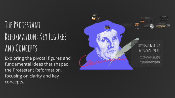 The Protestant Reformation: Key Figures and Concepts by Zyanya Wilder ...