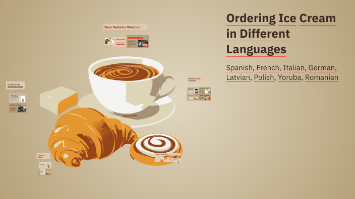 Ordering Ice Cream in Different Languages by Marian Cid Blanco on Prezi