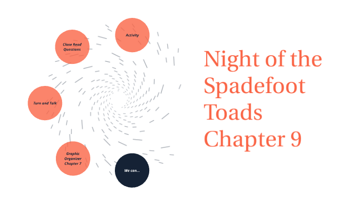 Night of the Spadefoot Toads Chapter 9 by Juliana Iavarone on Prezi