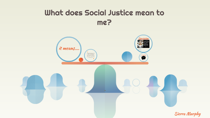 What does Social Justice mean to me? by Sierra Murphy on Prezi