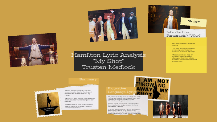 Hamilton Lyrics Literary Analysis by Trusten Medlock on Prezi