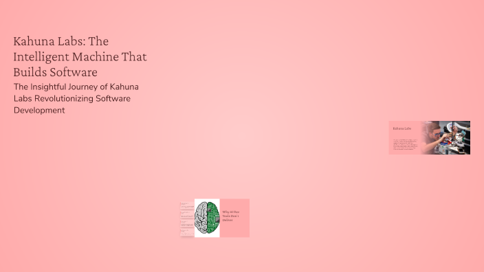 Kahuna Labs: The Intelligent Machine That Builds Software by Alberto ...
