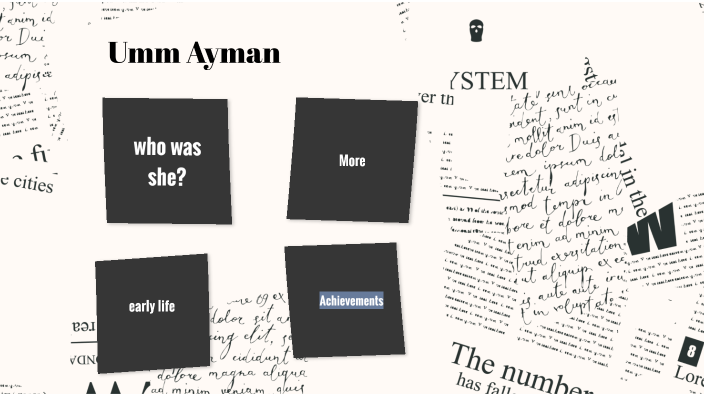 Umm Ayman by Hanan Seif on Prezi
