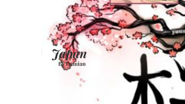 illustration of japan by Damian Fletcher on Prezi