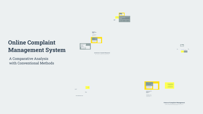 Online Complaint Management System by Arslan Shaikh on Prezi