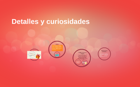 Detalles y curiosidades by Janet Reyes Diaz on Prezi