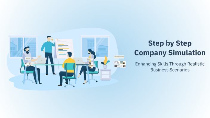 Step by Step Company Simulation by Victoria Mocanu on Prezi