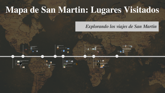 Mapa de San Martin: Lugares Visitados by agostina ribarola on Prezi