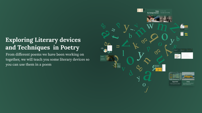 Exploring Literary Devices in Poetry by Dolores Castex on Prezi