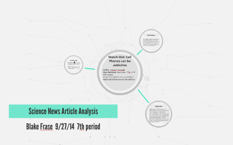 Science News Article Analysis by blake Frase on Prezi