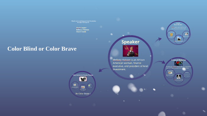 Color Blind or Color Brave by Stecia Joyner on Prezi
